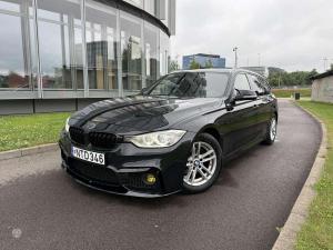 Black BMW 320 2013 in Vilnius, with an engine capacity of 2.00 L and mileage of 236 thousand km for 8950 €, photo  on AUTOMOTO.COM.LV