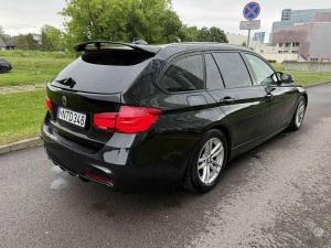 Black BMW 320 2013 in Vilnius, with an engine capacity of 2.00 L and mileage of 236 thousand km for 8950 €, photo 6 on AUTOMOTO.COM.LV