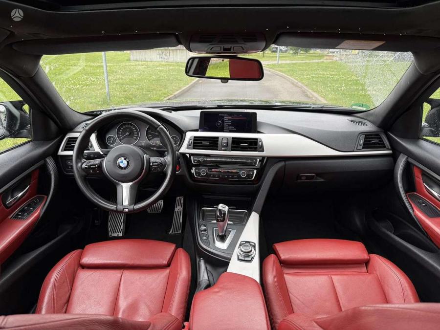 Black BMW 320 2013 in Vilnius, with an engine capacity of 2.00 L and mileage of 236 thousand km for 8950 €, photo 21 on AUTOMOTO.COM.LV