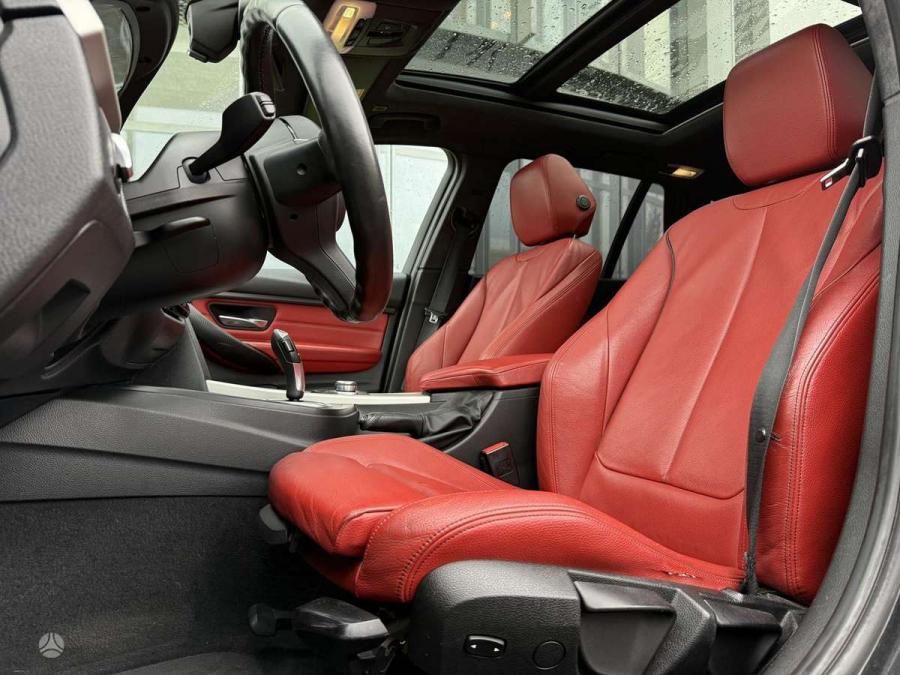 Black BMW 320 2013 in Vilnius, with an engine capacity of 2.00 L and mileage of 236 thousand km for 8950 €, photo 24 on AUTOMOTO.COM.LV