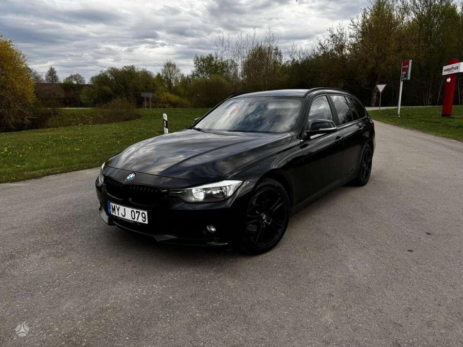 Black BMW 320 2013 in Birzai, with an engine capacity of 2.00 L and mileage of 320 thousand km for 6000 €, photo 4 on AUTOMOTO.COM.LV