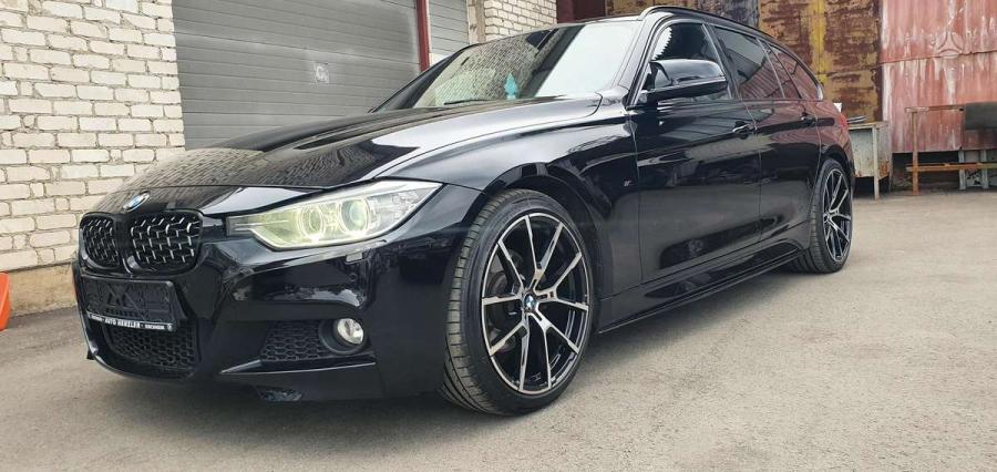 Black BMW 320 2013 in Kaunas, with an engine capacity of 2.00 L and mileage of 232 thousand km for 9650 €, photo 1 on AUTOMOTO.COM.LV