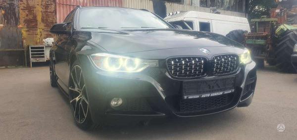 Black BMW 320 2013 in Kaunas, with an engine capacity of 2.00 L and mileage of 232 thousand km for 9650 €, photo 3 on AUTOMOTO.COM.LV