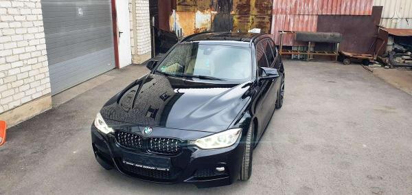 Black BMW 320 2013 in Kaunas, with an engine capacity of 2.00 L and mileage of 232 thousand km for 9650 €, photo 5 on AUTOMOTO.COM.LV