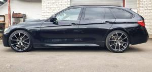 Black BMW 320 2013 in Kaunas, with an engine capacity of 2.00 L and mileage of 232 thousand km for 9650 €, photo 8 on AUTOMOTO.COM.LV
