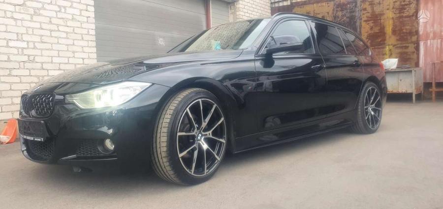 Black BMW 320 2013 in Kaunas, with an engine capacity of 2.00 L and mileage of 232 thousand km for 9650 €, photo 9 on AUTOMOTO.COM.LV