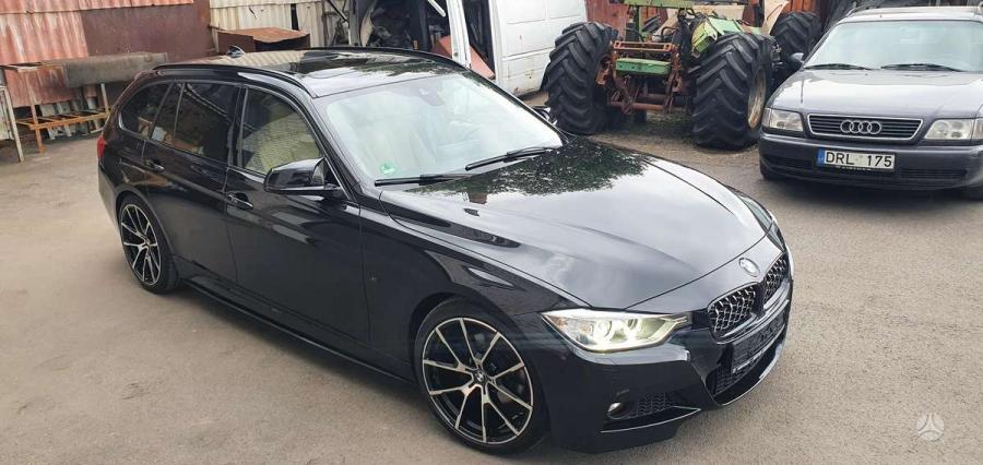 Black BMW 320 2013 in Kaunas, with an engine capacity of 2.00 L and mileage of 232 thousand km for 9650 €, photo 18 on AUTOMOTO.COM.LV
