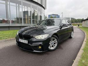 Black BMW 320 2013 in Vilnius, with an engine capacity of 2.00 L and mileage of 236 thousand km for 8850 €, photo 4 on AUTOMOTO.COM.LV