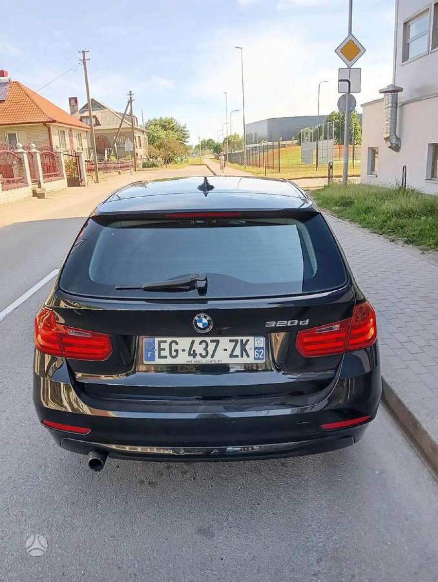 Black BMW 320 2013 in Taurage, with an engine capacity of 2.00 L and mileage of 300 thousand km for 4850 €, photo 9 on AUTOMOTO.COM.LV