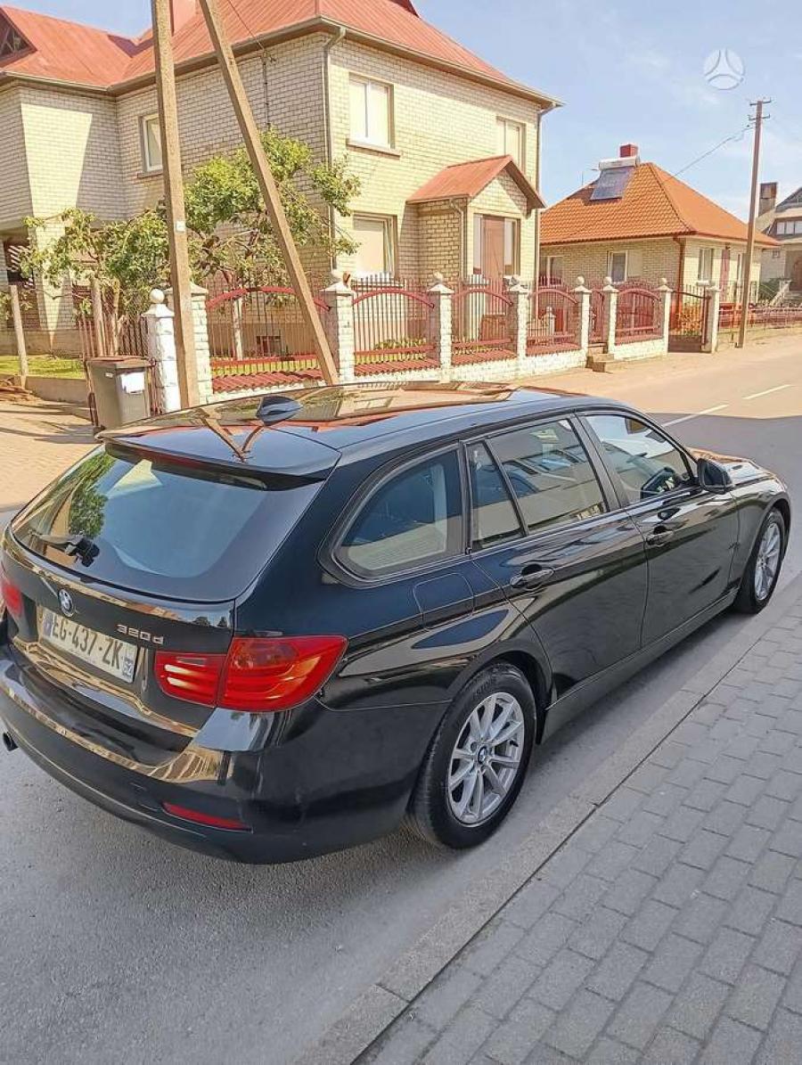 Black BMW 320 2013 in Taurage, with an engine capacity of 2.00 L and mileage of 300 thousand km for 4850 €, photo 10 on AUTOMOTO.COM.LV