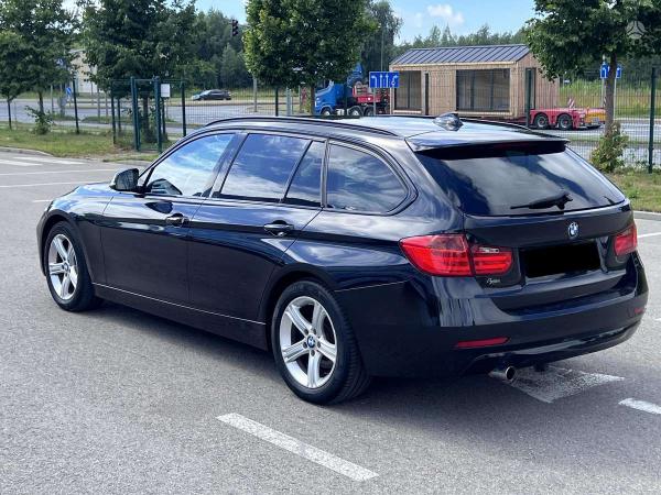 Black BMW 320 2013 in Klaipeda, with an engine capacity of 2.00 L and mileage of 340 thousand km for 6499 €, photo 7 on AUTOMOTO.COM.LV