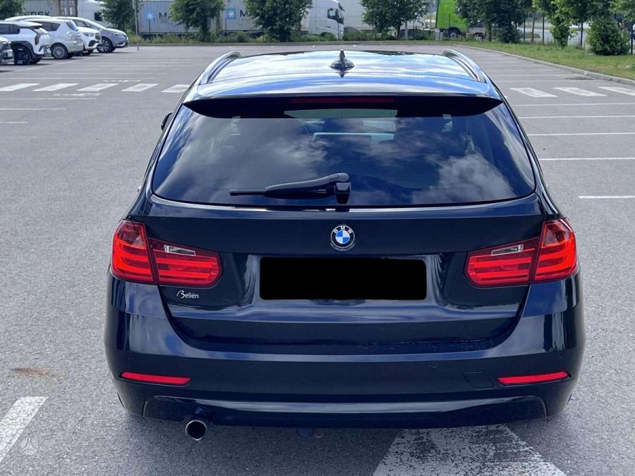 Black BMW 320 2013 in Klaipeda, with an engine capacity of 2.00 L and mileage of 340 thousand km for 6499 €, photo 9 on AUTOMOTO.COM.LV