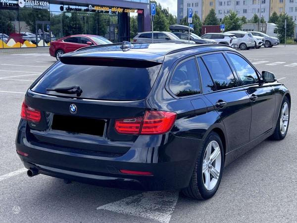 Black BMW 320 2013 in Klaipeda, with an engine capacity of 2.00 L and mileage of 340 thousand km for 6499 €, photo 9 on AUTOMOTO.COM.LV