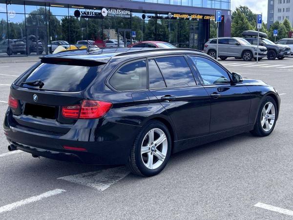 Black BMW 320 2013 in Klaipeda, with an engine capacity of 2.00 L and mileage of 340 thousand km for 6499 €, photo 10 on AUTOMOTO.COM.LV