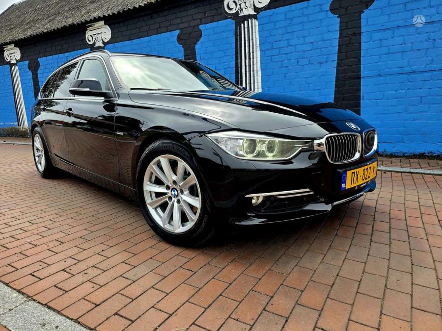 Black BMW 320 2013 in Marijampole, with an engine capacity of 2.00 L and mileage of 290 thousand km for 6750 €, photo 1 on AUTOMOTO.COM.LV
