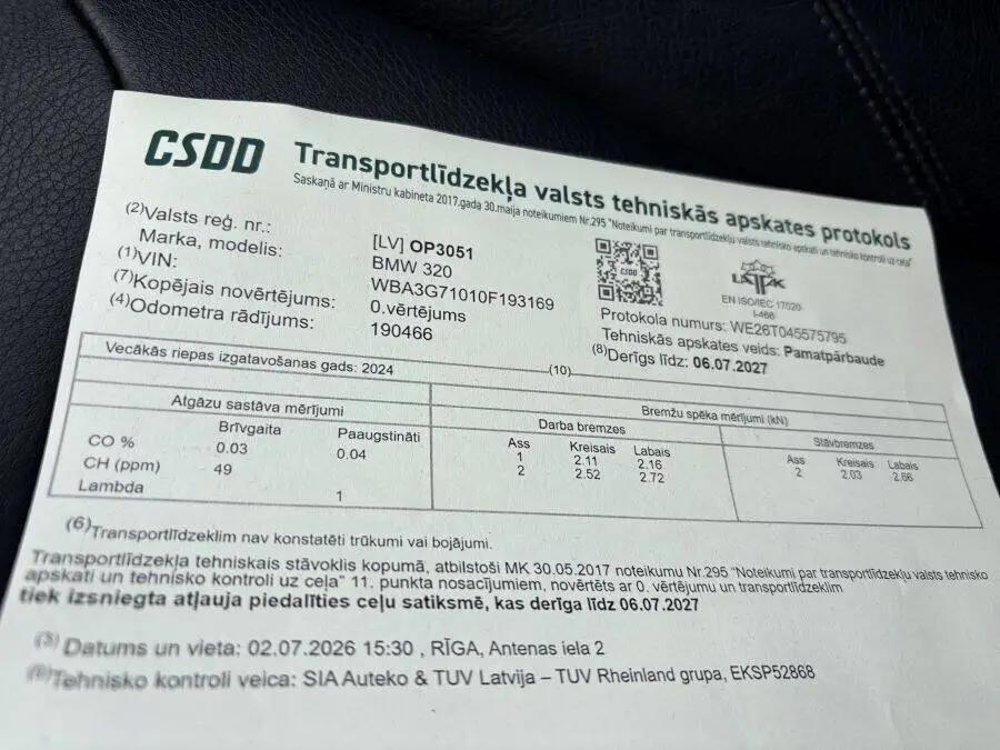 Melns BMW 320 2013 Rīga, ar dzinēja tilpumu 2.00 L un nobraukumu 190 tūkst. km par 7950 €, foto 20 vietnē AUTOMOTO.COM.LV