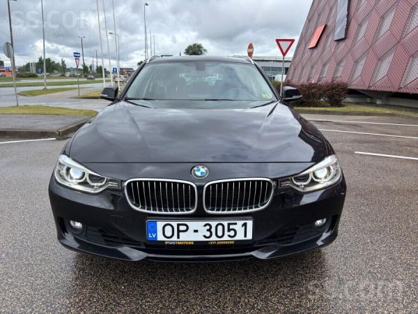 Black BMW 320 2013 in Riga, with an engine capacity of 2.00 L and mileage of 190 thousand km for 7950 €, photo 3 on AUTOMOTO.COM.LV