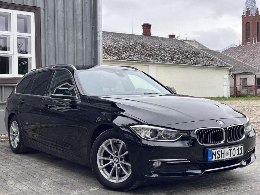 Black BMW 320 2013 in Kaisiadorys, with an engine capacity of 2.00 L and mileage of 248 thousand km for 7750 €, photo 3 on AUTOMOTO.COM.LV