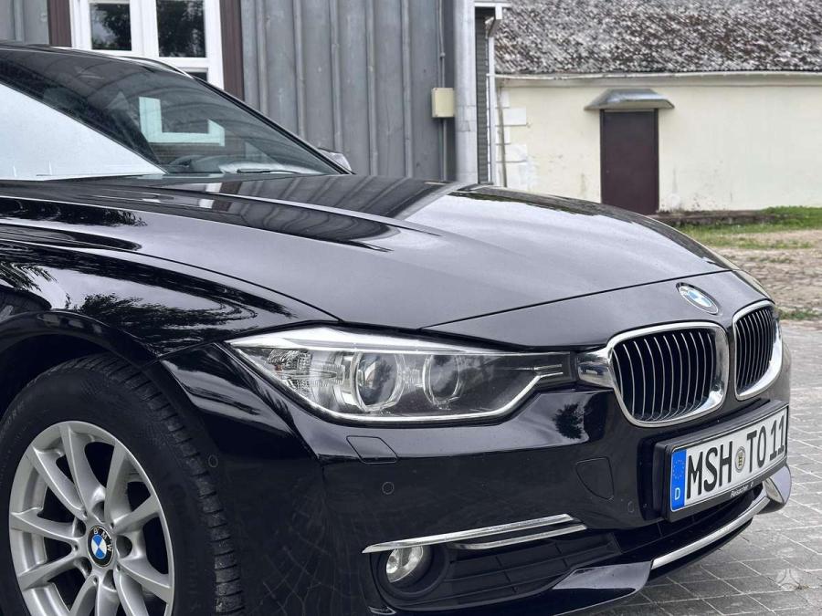 Black BMW 320 2013 in Kaisiadorys, with an engine capacity of 2.00 L and mileage of 248 thousand km for 7750 €, photo 9 on AUTOMOTO.COM.LV