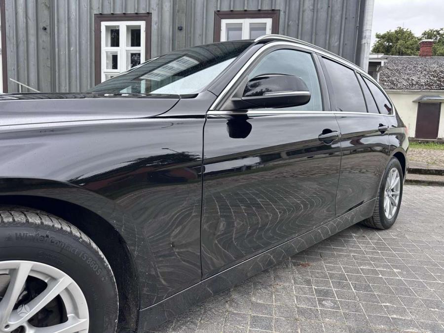 Black BMW 320 2013 in Kaisiadorys, with an engine capacity of 2.00 L and mileage of 248 thousand km for 7750 €, photo 11 on AUTOMOTO.COM.LV