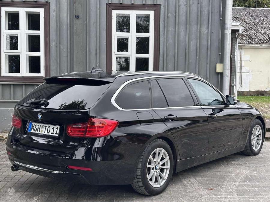 Black BMW 320 2013 in Kaisiadorys, with an engine capacity of 2.00 L and mileage of 248 thousand km for 7750 €, photo 15 on AUTOMOTO.COM.LV