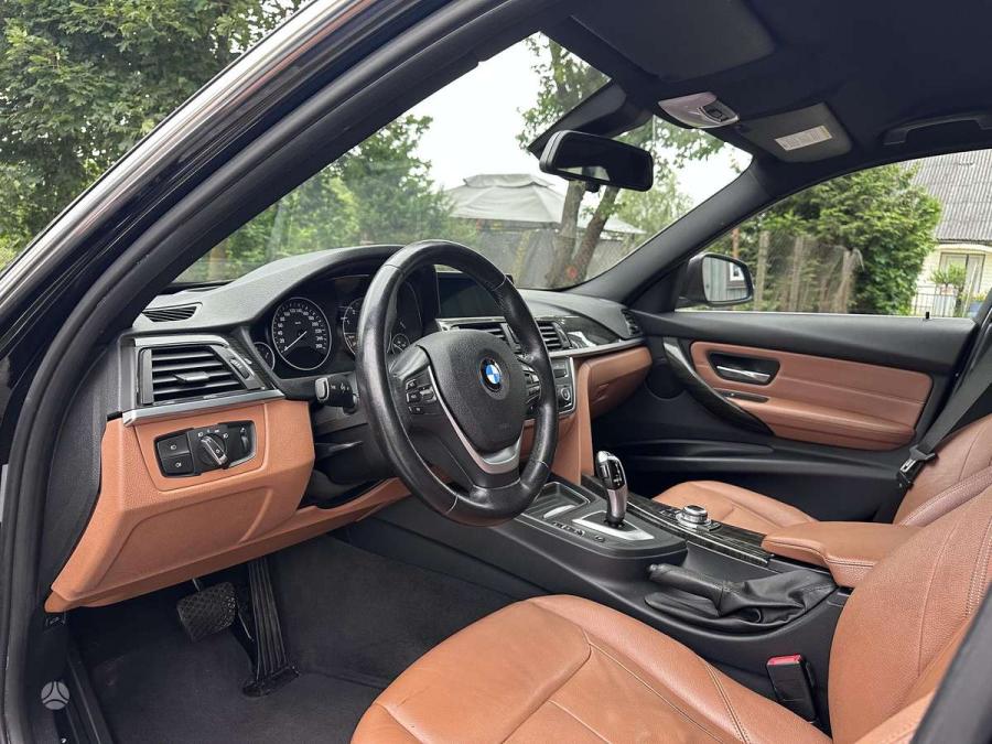 Black BMW 320 2013 in Kaisiadorys, with an engine capacity of 2.00 L and mileage of 248 thousand km for 7750 €, photo 21 on AUTOMOTO.COM.LV