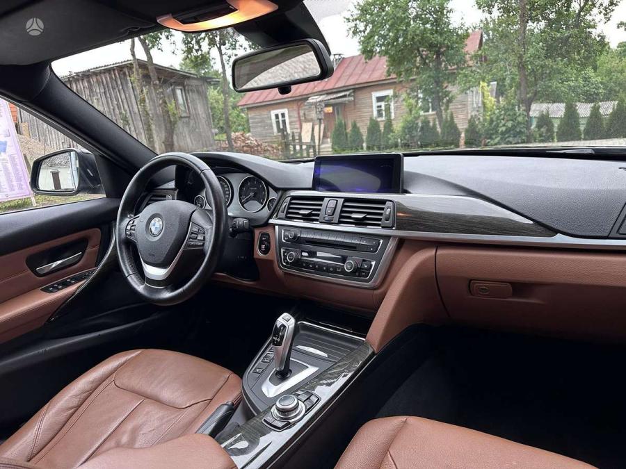 Black BMW 320 2013 in Kaisiadorys, with an engine capacity of 2.00 L and mileage of 248 thousand km for 7750 €, photo 28 on AUTOMOTO.COM.LV