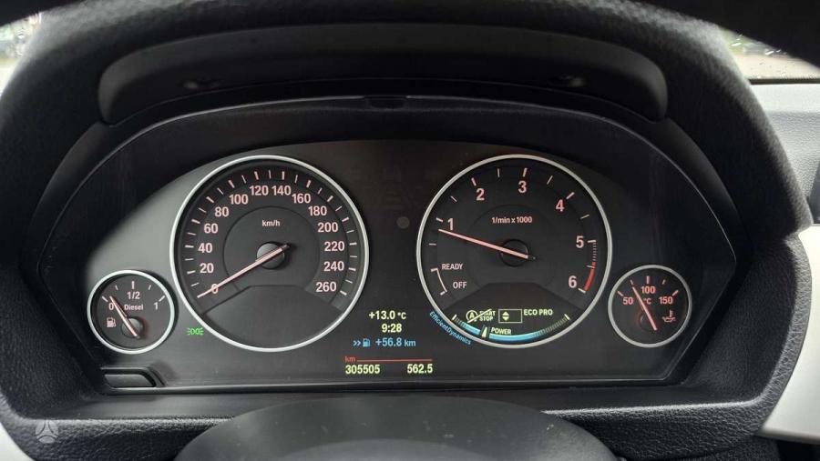 Melns BMW 320 2013 Marijampole, ar dzinēja tilpumu 2.00 L un nobraukumu 305 tūkst. km par 6499 €, foto 16 vietnē AUTOMOTO.COM.LV