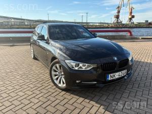 Black BMW 320 2013 in Ventspils, with an engine capacity of 2.00 L and mileage of 277 thousand km for 11900 €, photo  on AUTOMOTO.COM.LV
