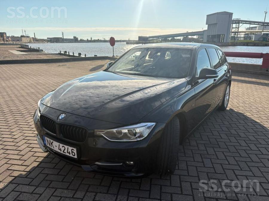Black BMW 320 2013 in Ventspils, with an engine capacity of 2.00 L and mileage of 277 thousand km for 11900 €, photo 3 on AUTOMOTO.COM.LV