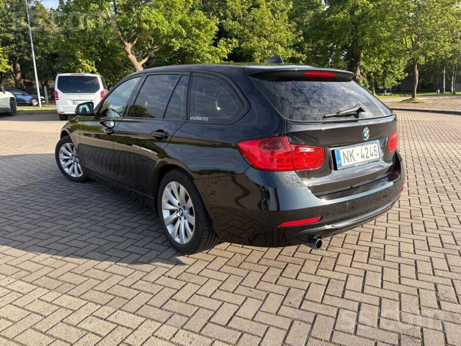 Black BMW 320 2013 in Ventspils, with an engine capacity of 2.00 L and mileage of 277 thousand km for 11900 €, photo 5 on AUTOMOTO.COM.LV