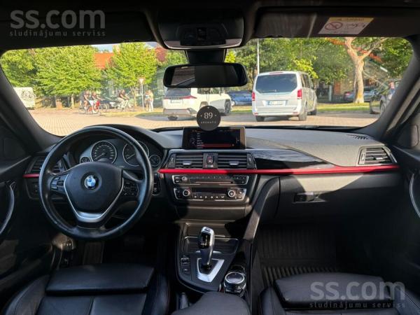 Black BMW 320 2013 in Ventspils, with an engine capacity of 2.00 L and mileage of 277 thousand km for 11900 €, photo 5 on AUTOMOTO.COM.LV