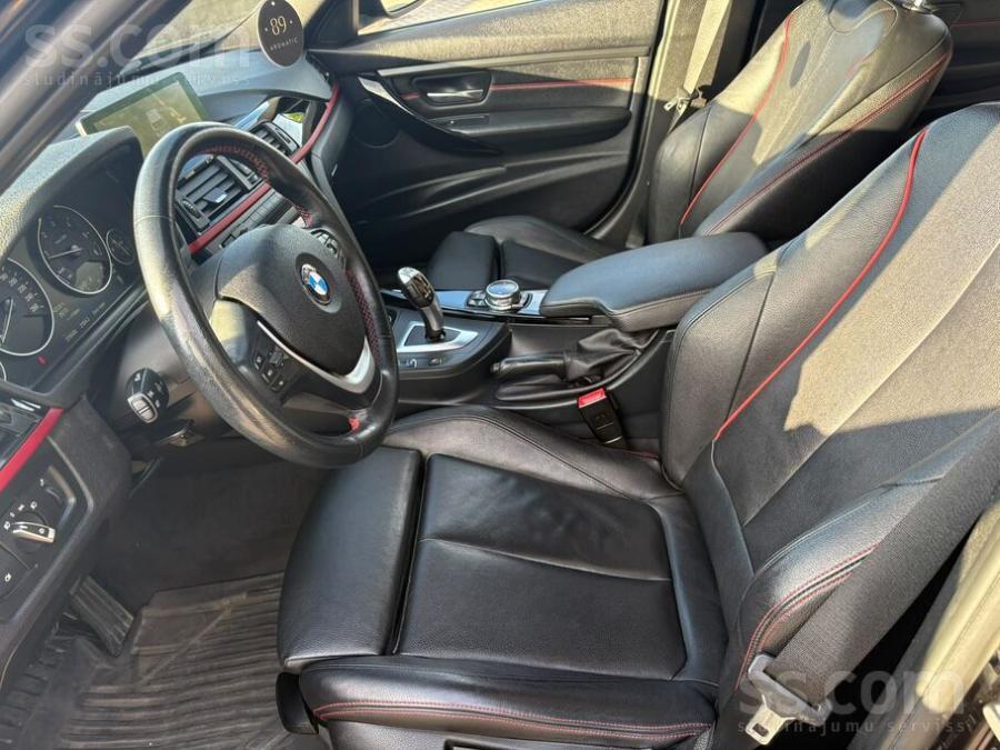 Black BMW 320 2013 in Ventspils, with an engine capacity of 2.00 L and mileage of 277 thousand km for 11900 €, photo 7 on AUTOMOTO.COM.LV