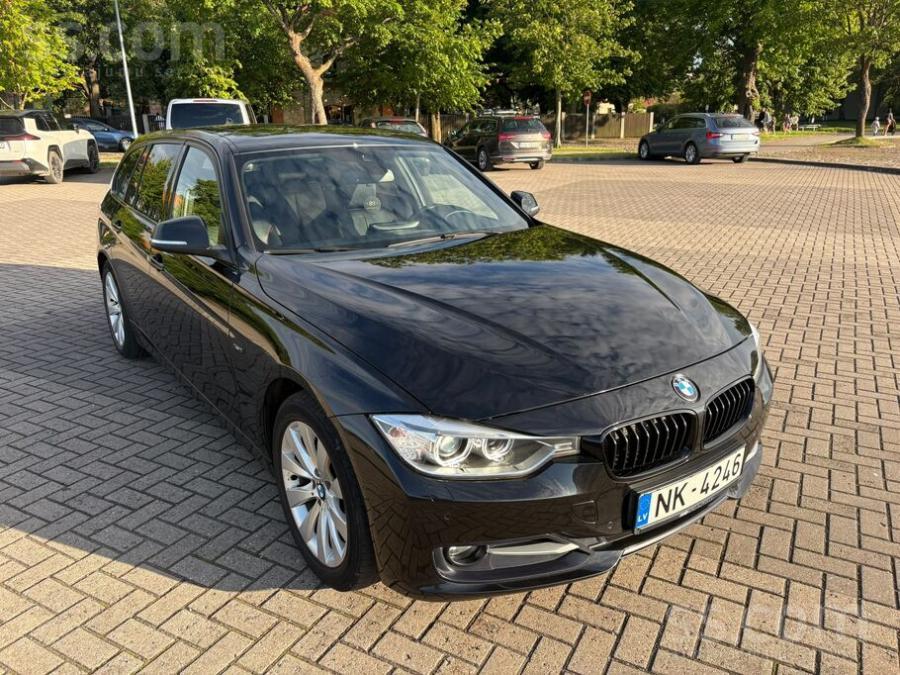 Black BMW 320 2013 in Ventspils, with an engine capacity of 2.00 L and mileage of 277 thousand km for 11900 €, photo 11 on AUTOMOTO.COM.LV