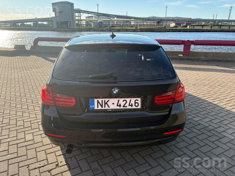 Black BMW 320 2013 in Ventspils, with an engine capacity of 2.00 L and mileage of 277 thousand km for 11900 €, photo 12 on AUTOMOTO.COM.LV