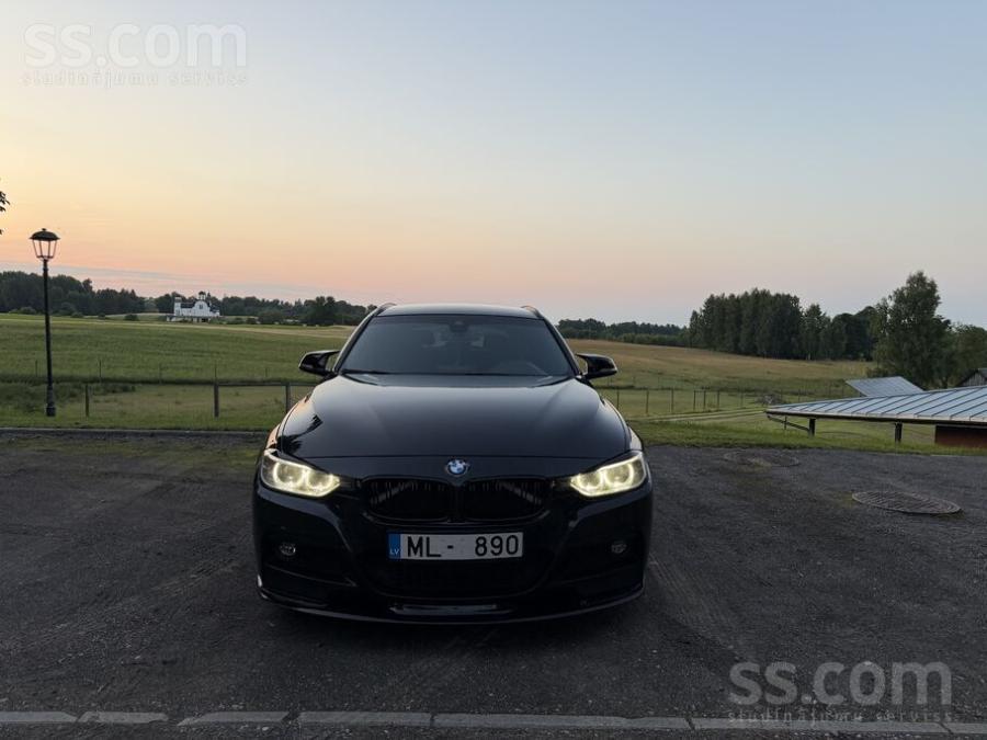 Black BMW 320 2013 in Kuldiga, with an engine capacity of 2.00 L and mileage of 353 thousand km for 9900 €, photo 7 on AUTOMOTO.COM.LV