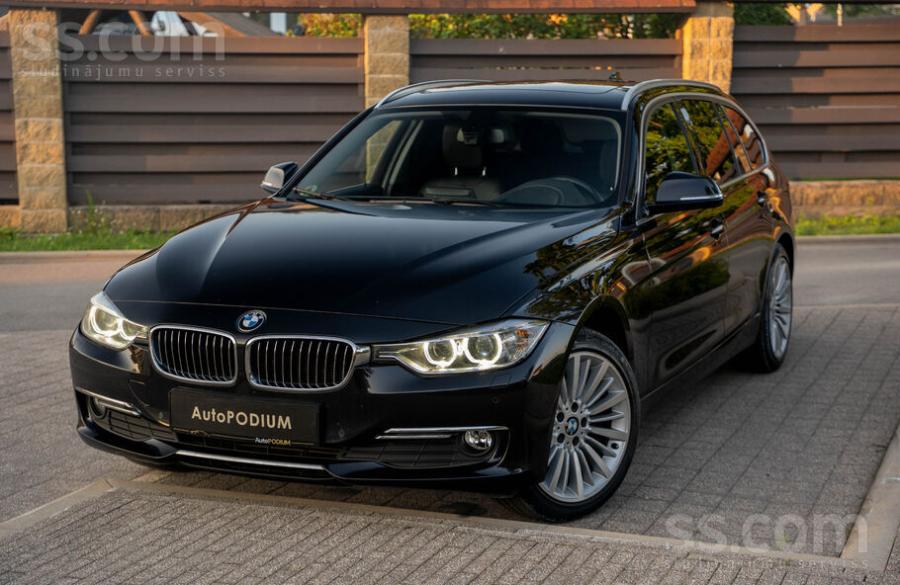Melns BMW 320 2013 Rīga, ar dzinēja tilpumu 2.00 L un nobraukumu 261 tūkst. km par 8990 €, foto 1 vietnē AUTOMOTO.COM.LV