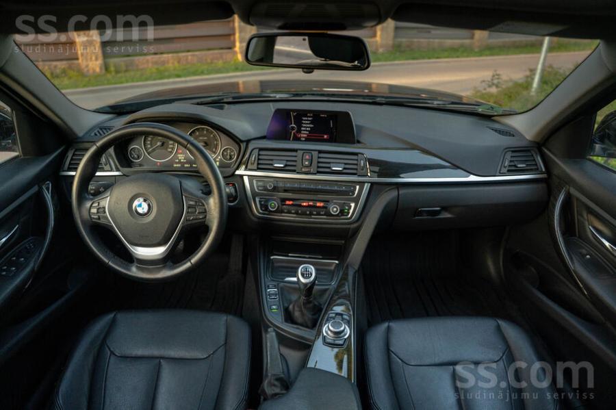 Melns BMW 320 2013 Rīga, ar dzinēja tilpumu 2.00 L un nobraukumu 261 tūkst. km par 8990 €, foto 13 vietnē AUTOMOTO.COM.LV