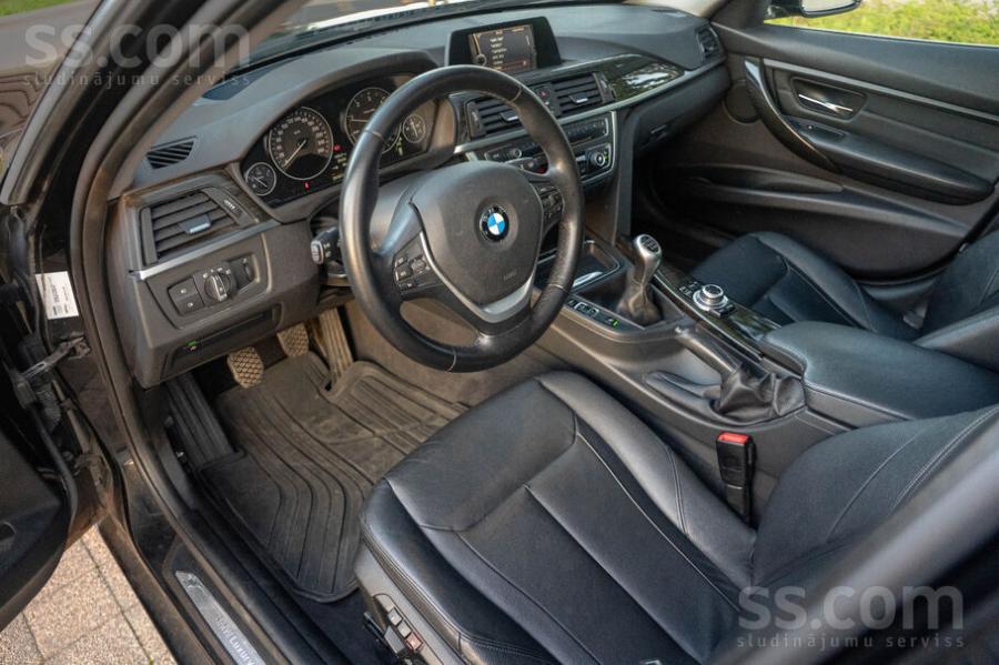Melns BMW 320 2013 Rīga, ar dzinēja tilpumu 2.00 L un nobraukumu 261 tūkst. km par 8990 €, foto 20 vietnē AUTOMOTO.COM.LV