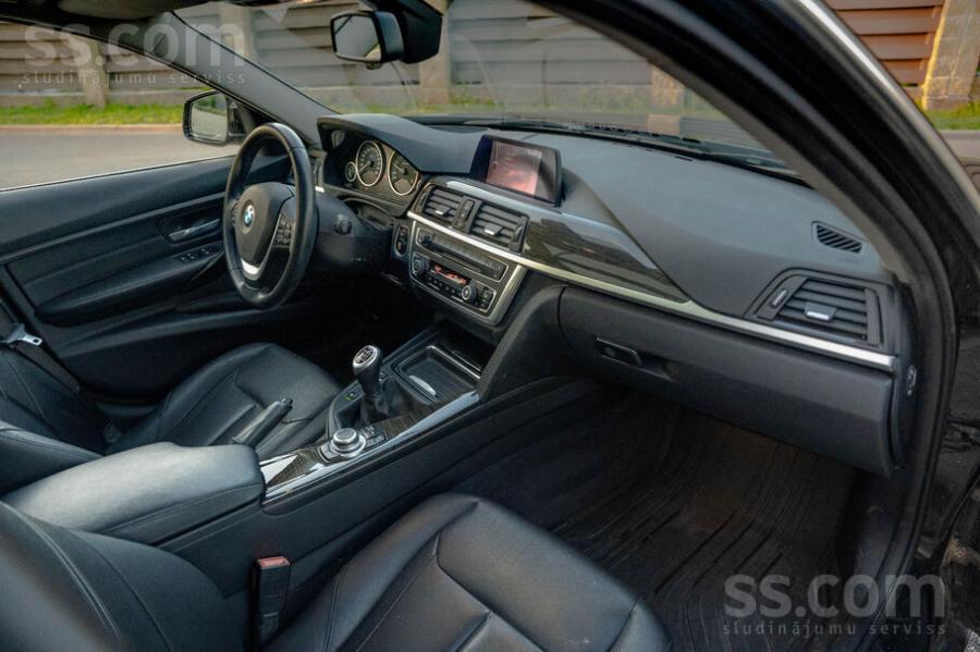 Melns BMW 320 2013 Rīga, ar dzinēja tilpumu 2.00 L un nobraukumu 261 tūkst. km par 8990 €, foto 31 vietnē AUTOMOTO.COM.LV
