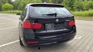 Black BMW 320 2013 in Kaunas, with an engine capacity of 2.00 L and mileage of 340 thousand km for 6650 €, photo 9 on AUTOMOTO.COM.LV