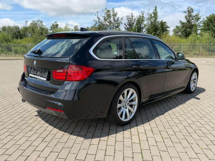Black BMW 320 2013 in Marijampole, with an engine capacity of 2.00 L and mileage of 290 thousand km for 7800 €, photo 6 on AUTOMOTO.COM.LV