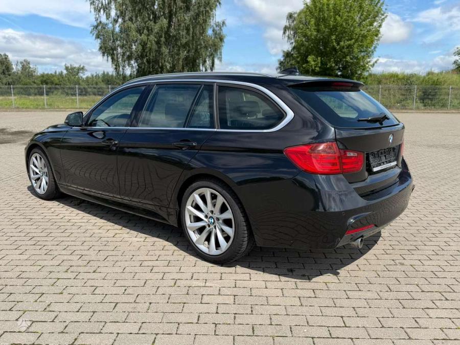 Black BMW 320 2013 in Marijampole, with an engine capacity of 2.00 L and mileage of 290 thousand km for 7800 €, photo 8 on AUTOMOTO.COM.LV