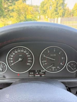 Black BMW 320 2013 in Utena, with an engine capacity of 2.00 L and mileage of 330 thousand km for 6400 €, photo 8 on AUTOMOTO.COM.LV