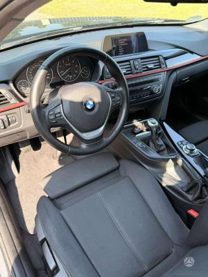Black BMW 320 2013 in Utena, with an engine capacity of 2.00 L and mileage of 330 thousand km for 6400 €, photo 10 on AUTOMOTO.COM.LV