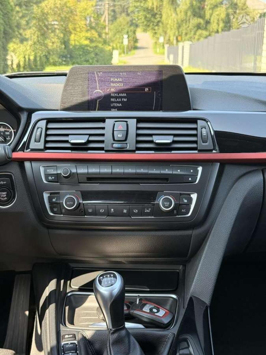 Black BMW 320 2013 in Utena, with an engine capacity of 2.00 L and mileage of 330 thousand km for 6400 €, photo 20 on AUTOMOTO.COM.LV