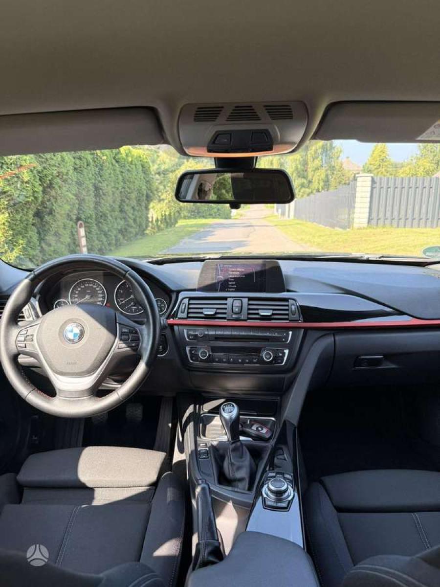 Black BMW 320 2013 in Utena, with an engine capacity of 2.00 L and mileage of 330 thousand km for 6400 €, photo 22 on AUTOMOTO.COM.LV