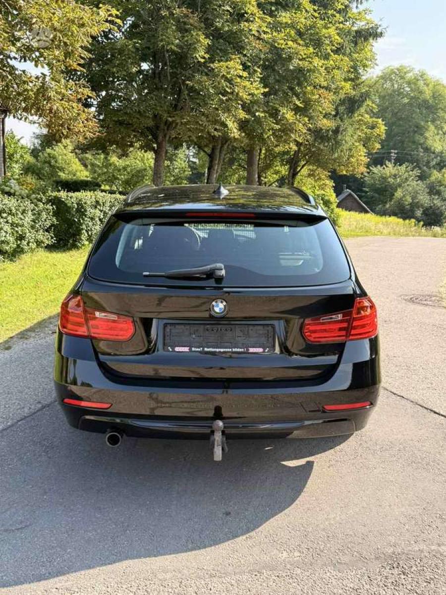Black BMW 320 2013 in Utena, with an engine capacity of 2.00 L and mileage of 330 thousand km for 6400 €, photo 29 on AUTOMOTO.COM.LV