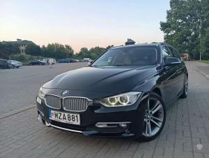 Black BMW 320 2013 in Vilnius, with an engine capacity of 2.00 L and mileage of 363 thousand km for 6650 €, photo  on AUTOMOTO.COM.LV