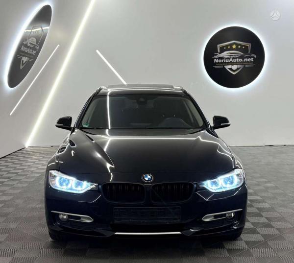 Black BMW 320 2013 in Marijampole, with an engine capacity of 2.00 L and mileage of 220 thousand km for 9250 €, photo 5 on AUTOMOTO.COM.LV